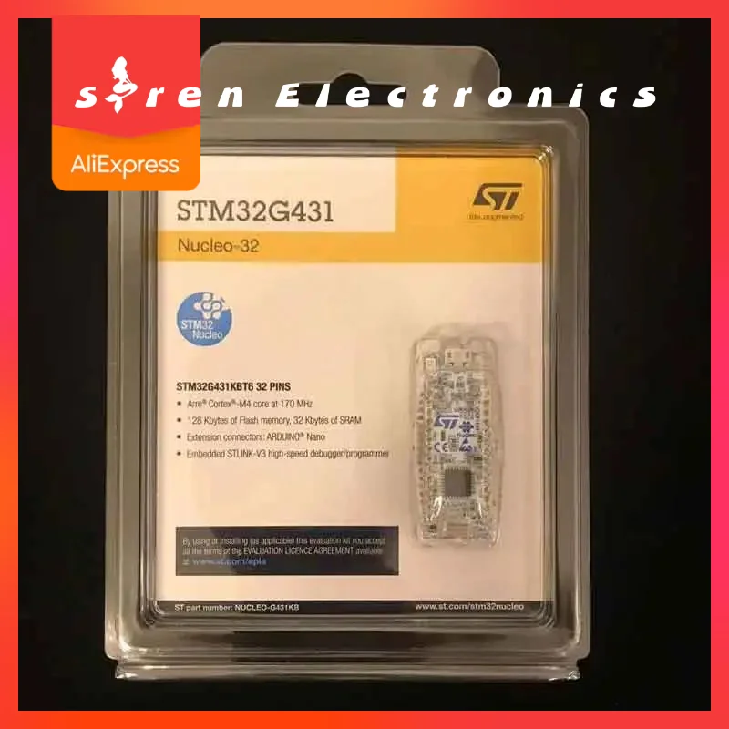 1-pcs-x-NUCLEO-G431KB-ARM-development-board-with-STM32G431KB-MCU-NUCLEO ...