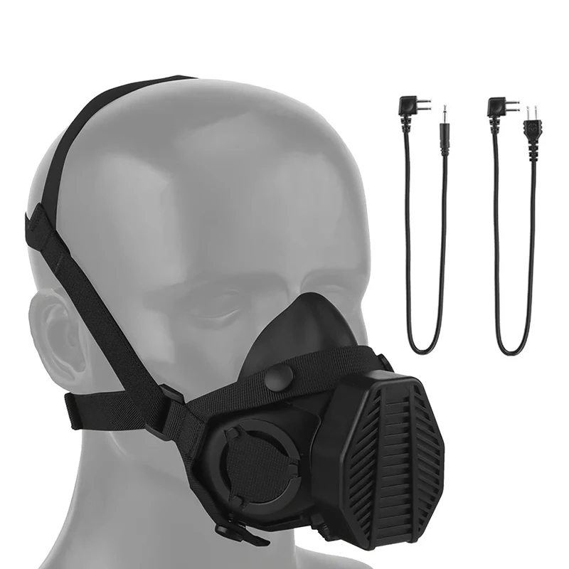 SOTR-Tactical-Special-Mask-With-MIC-Communication-Military-Respirator ...