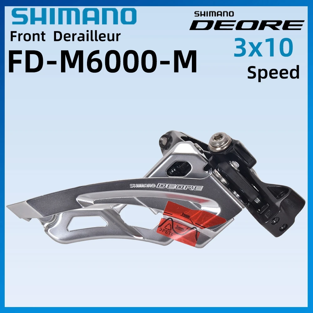 SHIMANO-DEORE-M6000-M-FD-M6000-H-Front-Derailleur-Front-Pull-Middle ...