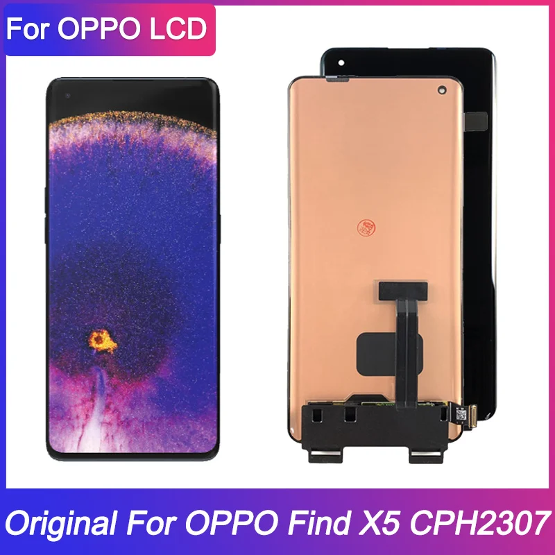 6.55" For Oppo Find X5 LCD Display Screen For Find X 5 PFFM10 CPH2307 ...