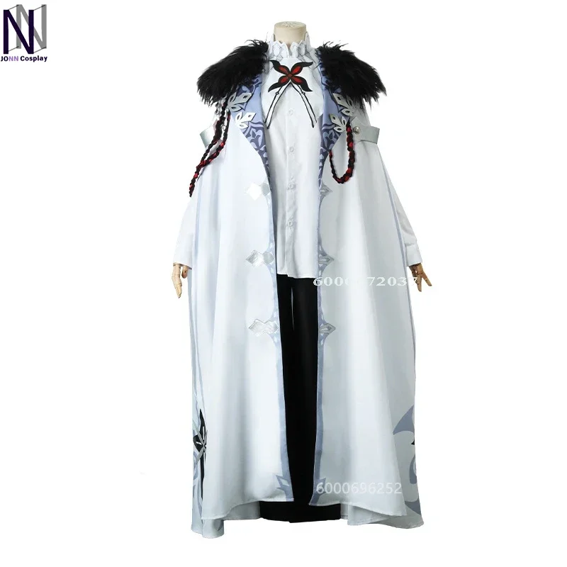 Genshin Impact Gmae Fatui The Knave Harlequin Cosplay Cloak Halloween ...
