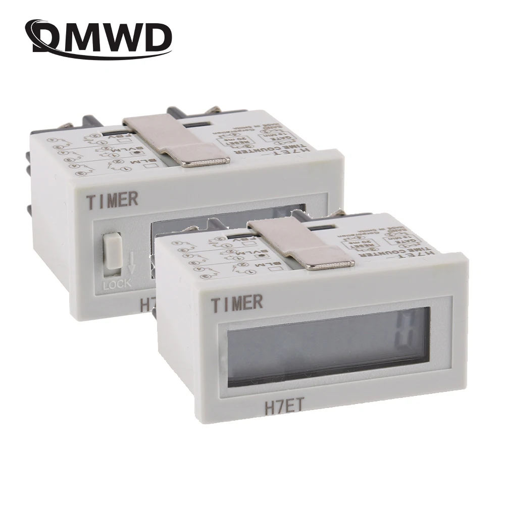 Multifunctional Professional H7ET-6/8digits Digital Electronic time ...