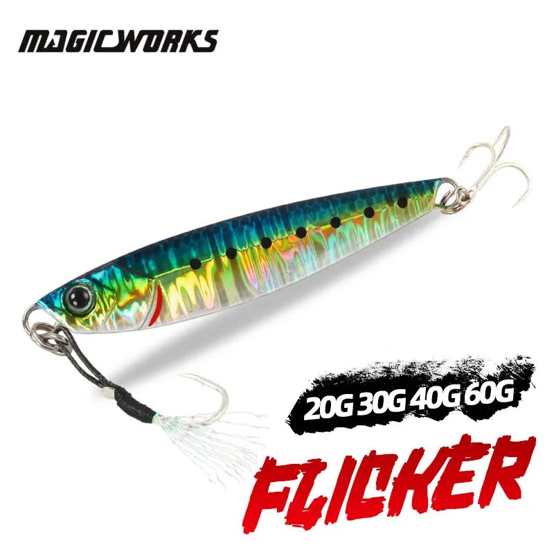 Magic-Works-Lures-For-Fishing-20G-30G-40G-60G-Metal-Jig-Fake-Fish-Baits ...