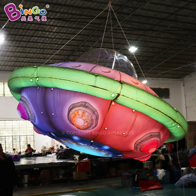 Inflatable Flying Saucer Toy