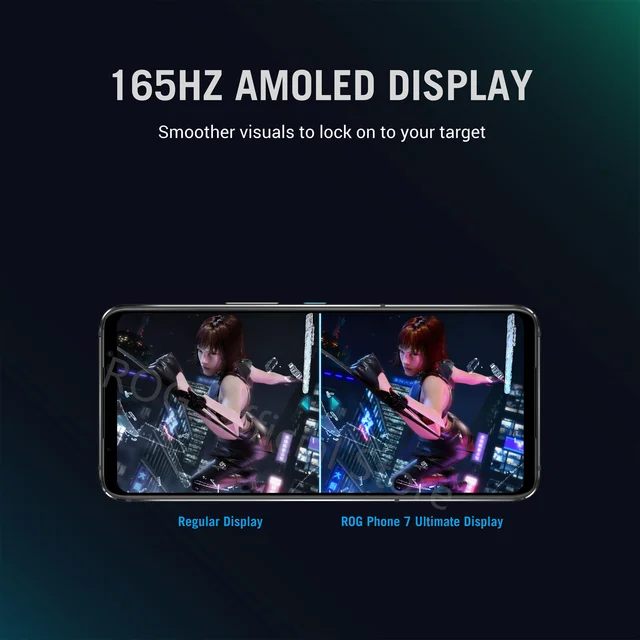 ASUS ROG Phone 7/7Pro Phone Snapdragon 8 Gen 2 6.78” 165Hz AMOLED ...