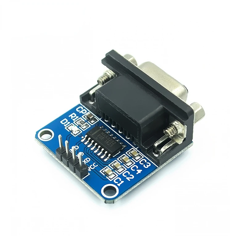 Rs232 Max3232 To Ttl Serial Port Converter Module Db9 Connector Max232 ...