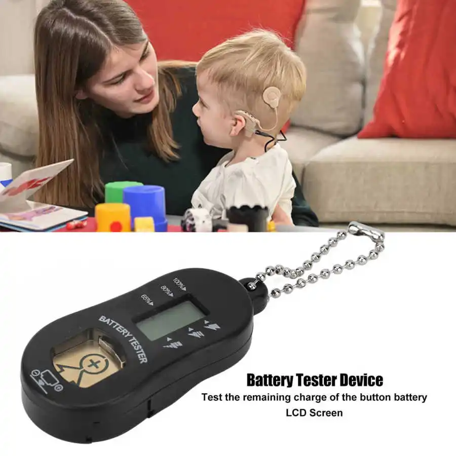 범용 버튼 셀 배터리 테스터 보청기 버튼 배터리 검사기 디지털 측정 장비 보청기용 Lcd 디스플레이 Aliexpress