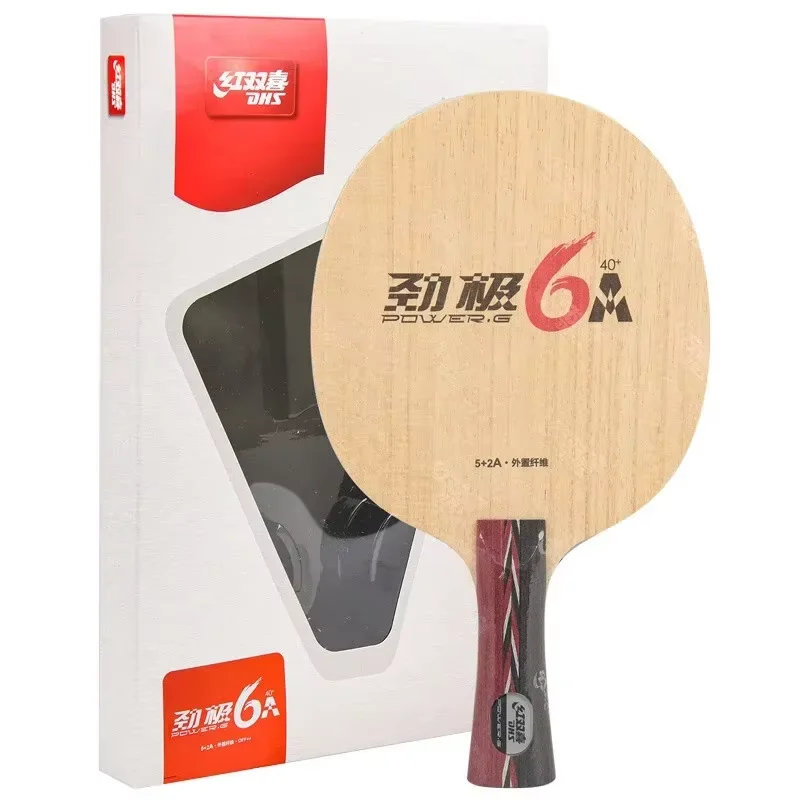 DHS-Table-Tennis-Paddle-with-Box-External-A-Fiber-Speed-Racket-Ping ...