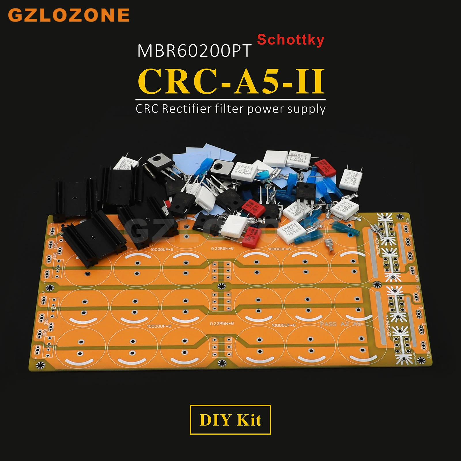CRC-A5-II HIFI Pure Class A Amplifier Schottky CRC Rectifier Filter ...