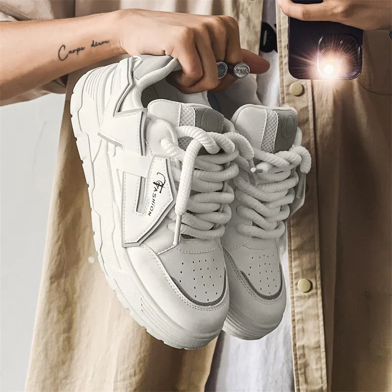 Sneakers-Man-s-New-Design-Men-Bread-Shoes-Wide-Sole-Couples-Unisex ...