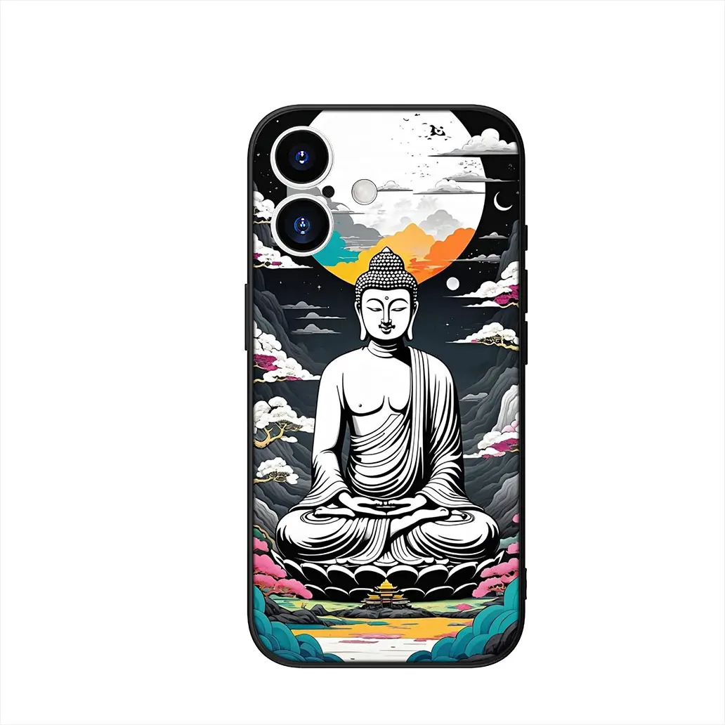 Serene Lord Buddha Design Phone Case for Moto G24 4G (9)