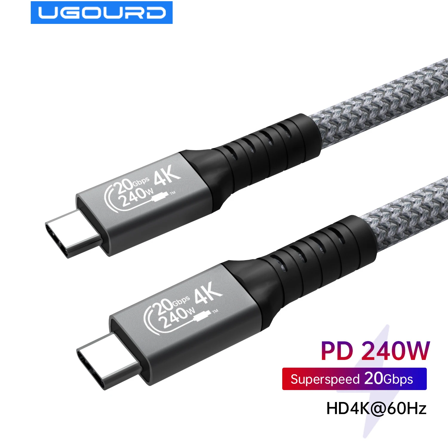 UGOURD-USB3-2-Gen2-2-20Gbps-PD240W-Data-Transfer-Cable-For-USB-HUB-SSD ...