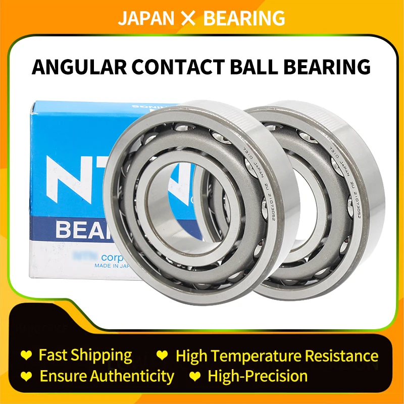 NTN-MADE-IN-JAPAN-Angular-Contact-Ball-Bearing-7201-7203-7210-7211-7212 ...