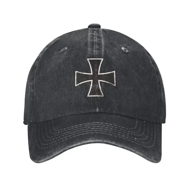 Custom German Iron Cross Baseball Cap Outdoor Cotton Snapback Caps ...