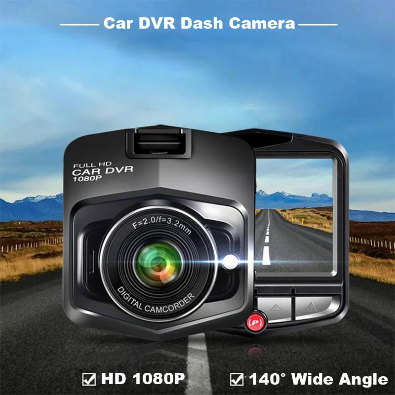 2-4-Car-DVR-Rear-View-Camera-Night-Vision-Car-Dash-Cam-Loop-Recording ...