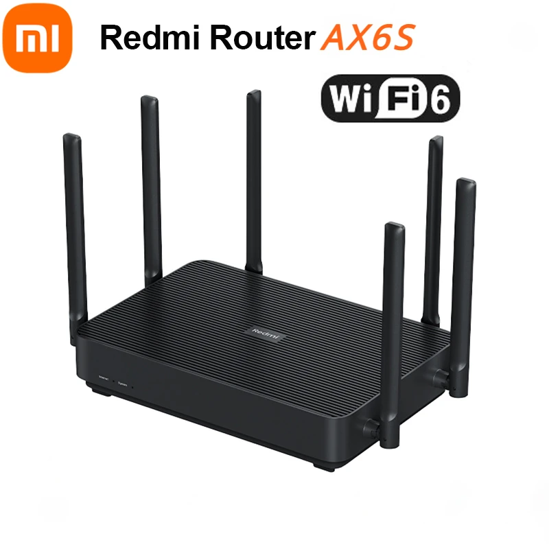 Xiaomi-Redmi-Ax6s-Router-Wifi-6-3200-Mbps-2-4-5-GHz-Dual-Frequency-MIMO ...