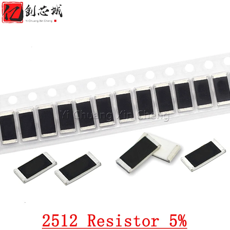 50PCS-2512-5-1W-SMD-Chip-Resistor-0R-10M-0-1-10-47-100-150-220.jpg