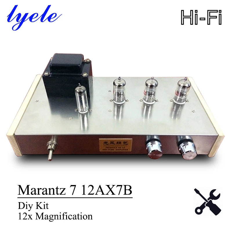 Lyele Audio Marantz 7 12ax7b Preamplifier Vacuum Tube Amplifier Diy Kit ...