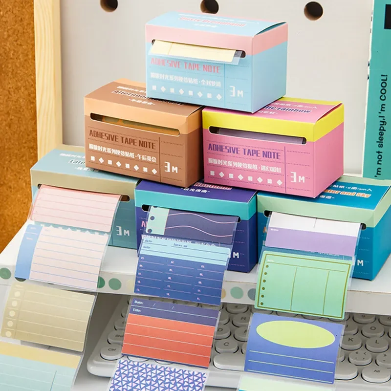 70-Sheet-Study-Stationery-Sticky-Note-Pull-Out-Style-American-Memo-Pad ...