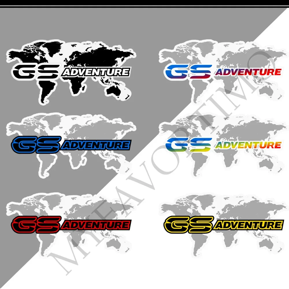 R 1200 1250 850 750 GS GSA Luggage Aluminium Stickers Trunk Cases For ...