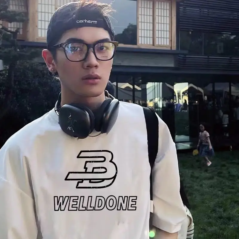 WE-Tide-Brand-11DONE-American-Niche-High-grade-Letter-printed-Cotton ...