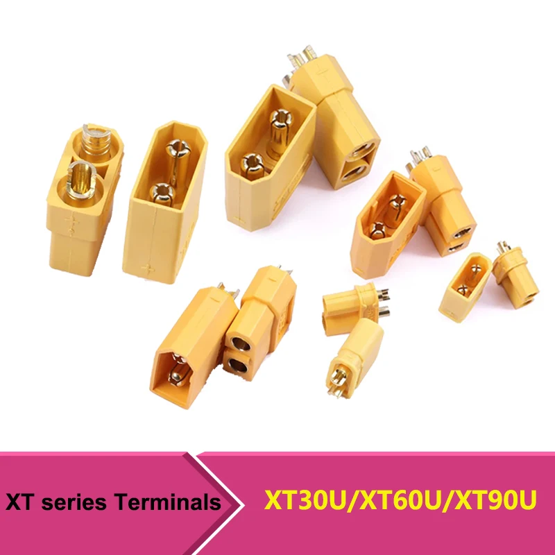 XT30U-XT60-XT90-XT-Series-Connector-Plug-Bullet-Welding-Terminal-Suit ...