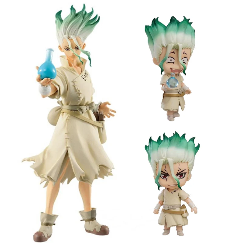 Dr.STONE figura de acción de ciencia, modelo coleccionable de dibujos ...