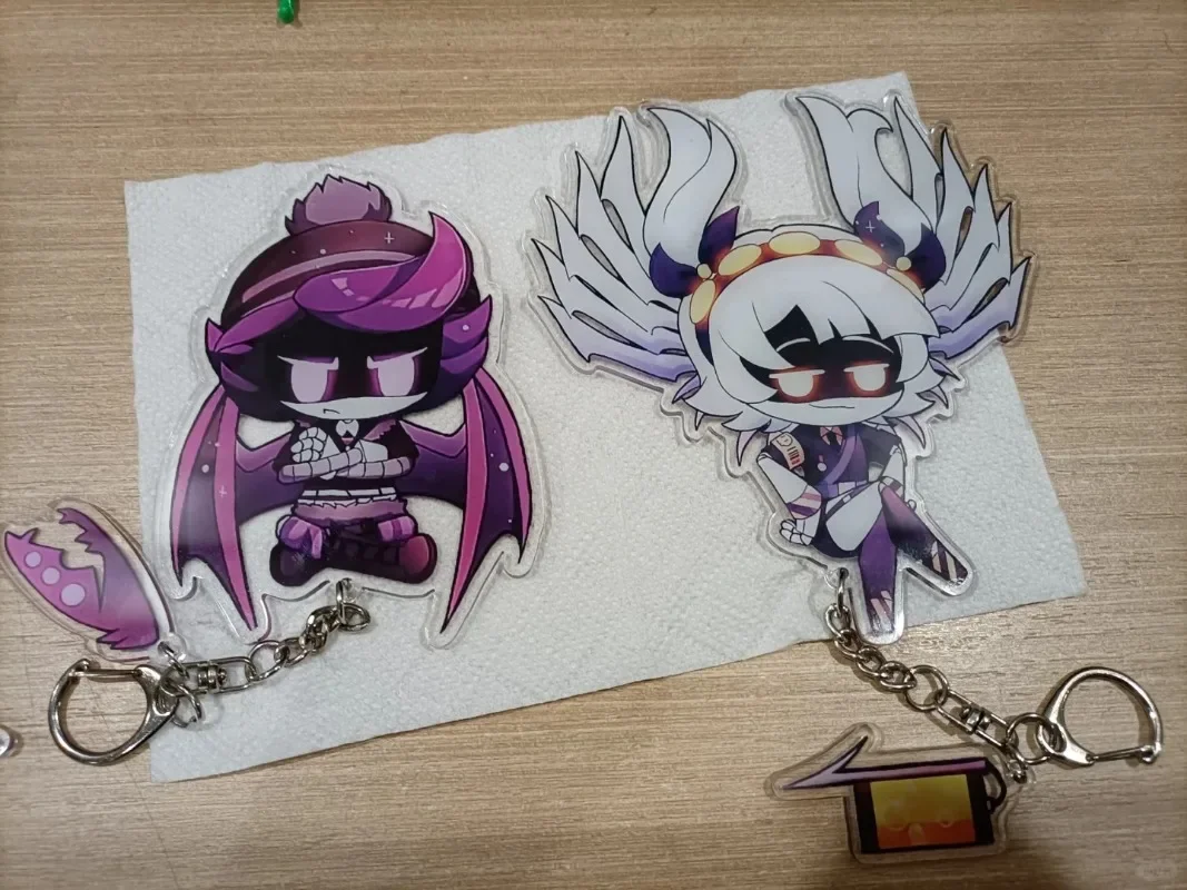 Anime KeyChain Women Murder Drones Key Chain for Men Uzi Doorman Key ...