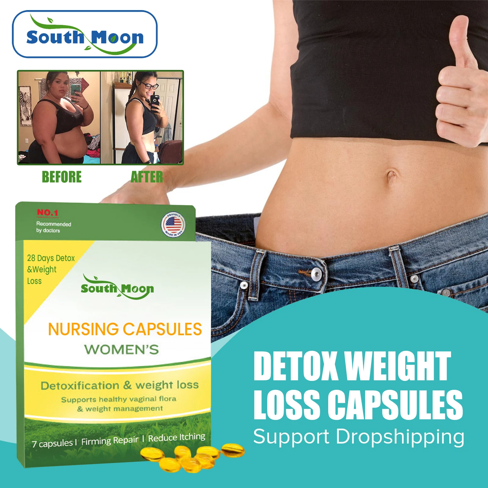 Detox-Slimming-Capsule-Anti-cellulite-Shaping-Fat-Burn-Flat-Belly ...
