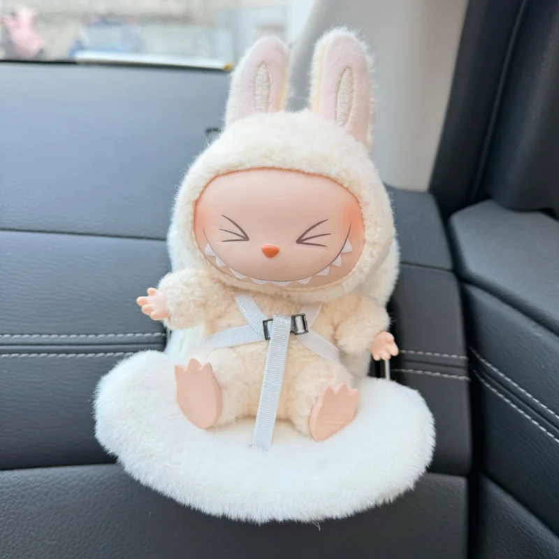 New 15-17cm Doll Seat Labubu Doll Safety Seat Cute Doll Air Outlet ...
