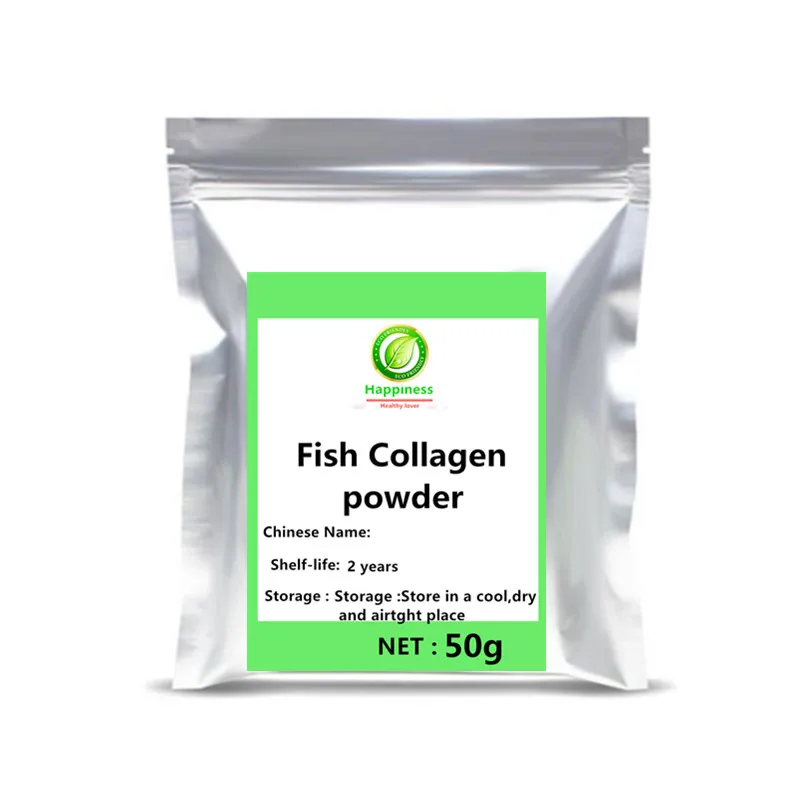 High Quality Fish Collagen powder peptides hyaluronic food grade low ...