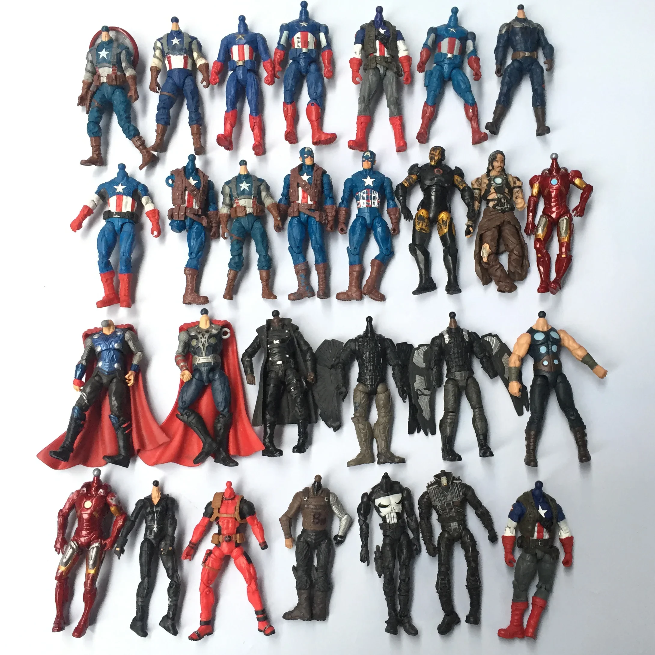 Genuine-Marvel-Action-Figure-3-75-Inch-Deadpool-Ghost-Knight-Punisher ...
