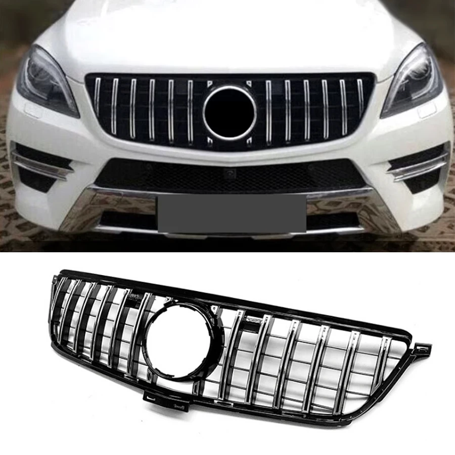 Front-Grille-Grill-For-Mercedes-Benz-ML-Class-W166-ML300-ML320-ML350 ...