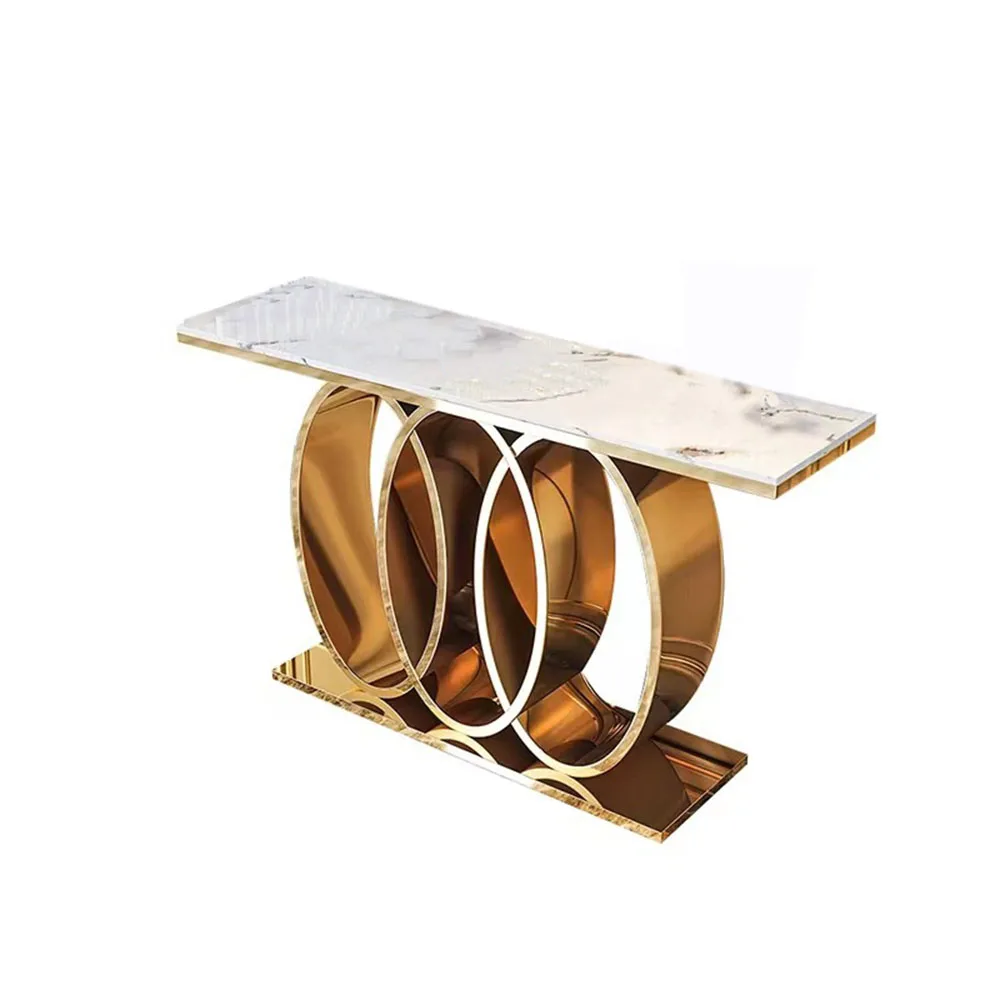 Living-Room-Console-Table-Balcony-Desk-Marble-Table-Stainless-Steel ...