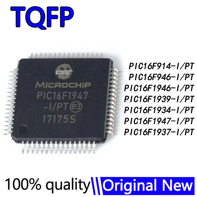 New-PIC16F914-I-PT-PIC16F946-PIC16F1937-PIC16F1947-PIC16F1946-PIC16F1939-PIC16F1934 ...
