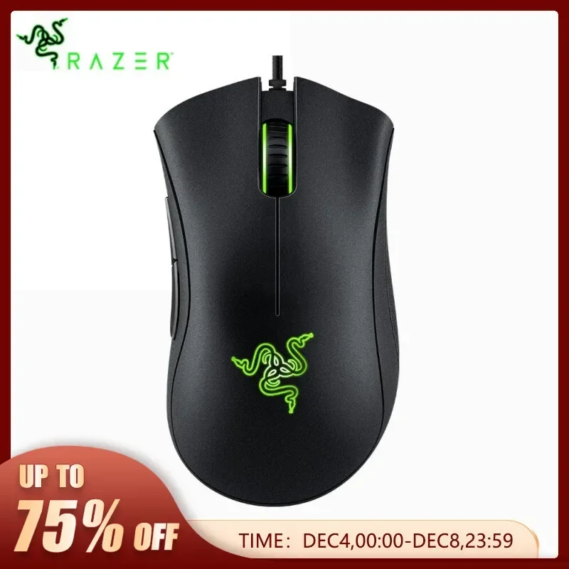 Siyah-Razer-Razer-Gamer-temel-kablolu-oyun-fare-fareler-6400DPI-optik ...