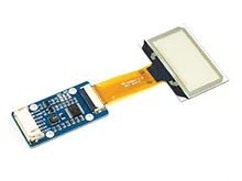 1.51 polegada transparente oled 128 × 64 resolução spi/i2c interfaces ...