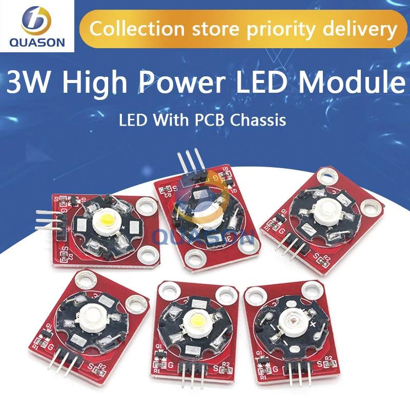 3w High Power Led Module Blue/green/purple/red/white/yellow Led With ...