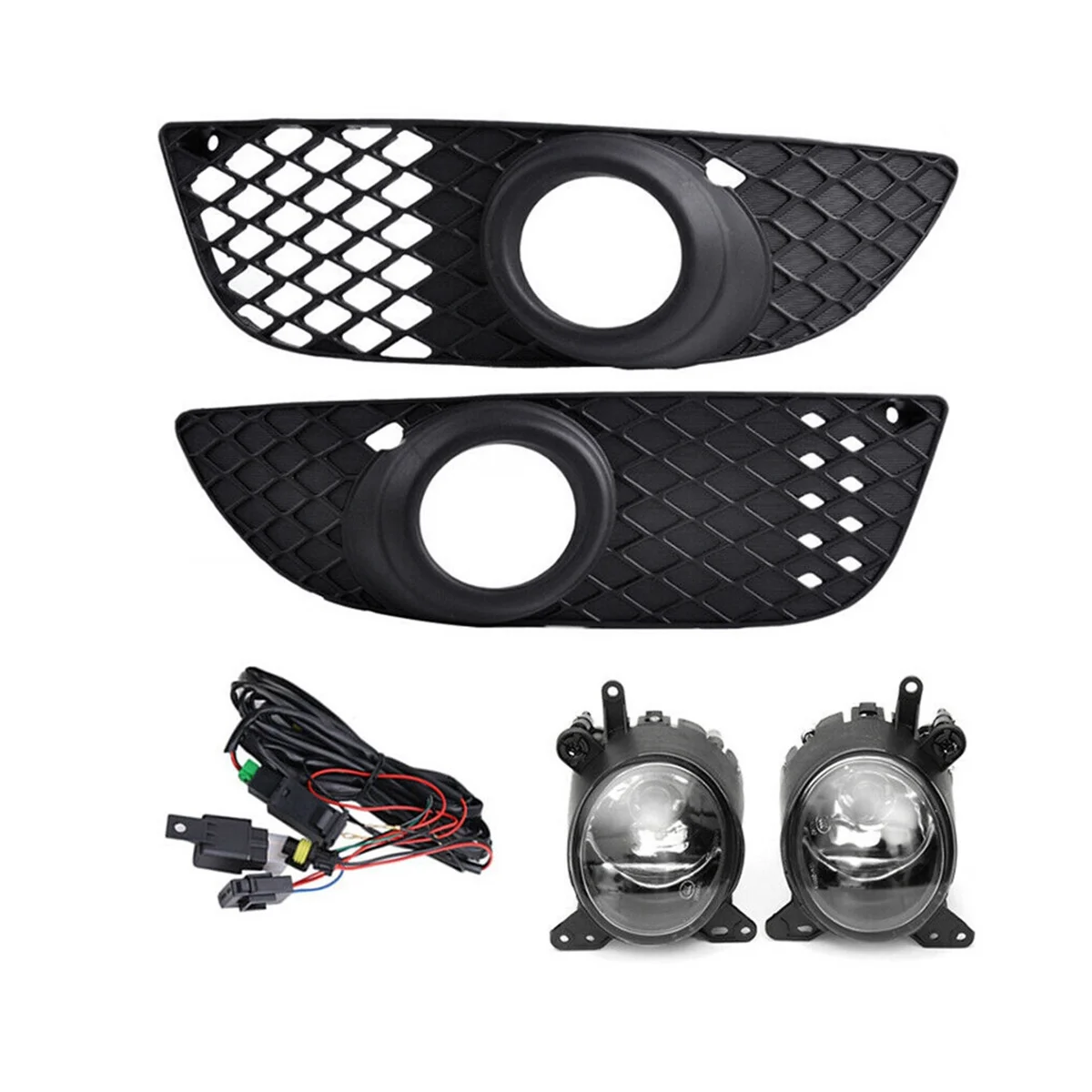 LED Fog Light with Angel Eye for Mitsubishi Lancer 2008 2014 DRL ...