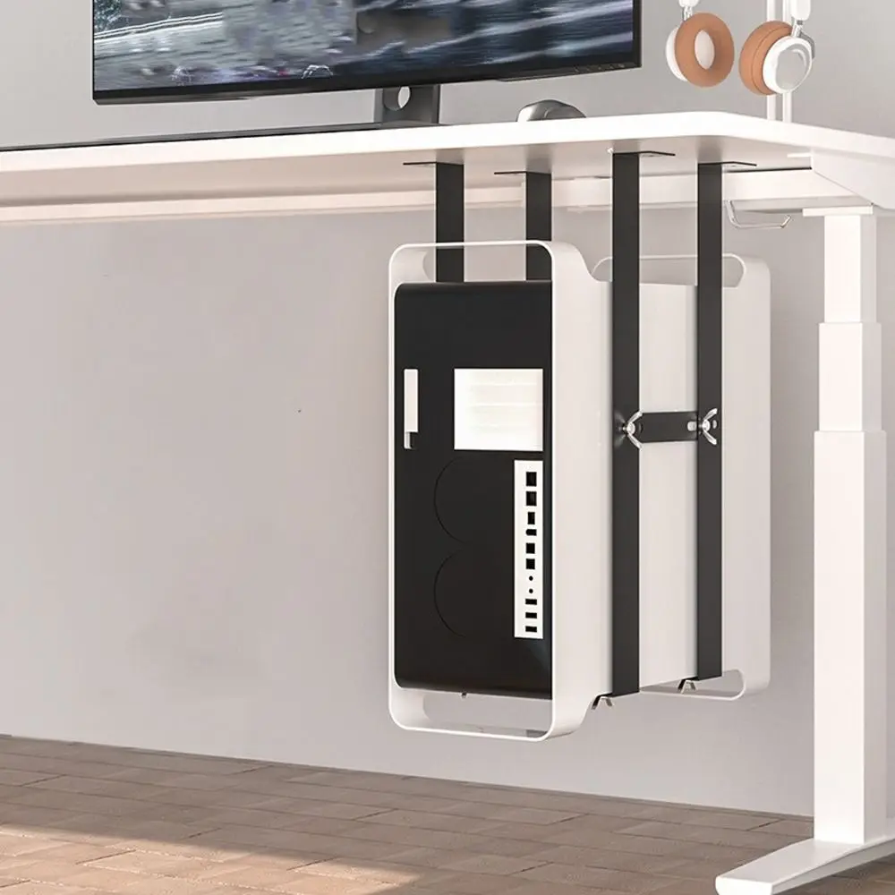 Steel Universal PC Case Holder Sturdy Rustproof Computer Mainframe ...