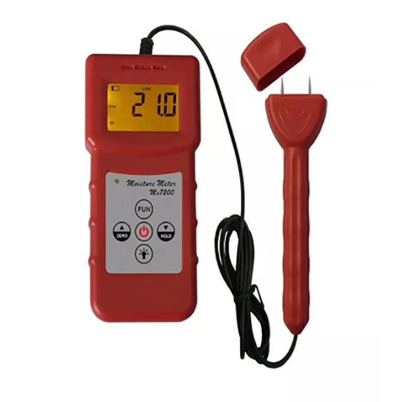 Portable Paper Moisture Meter Detector Digital Tester Moisture Testing ...