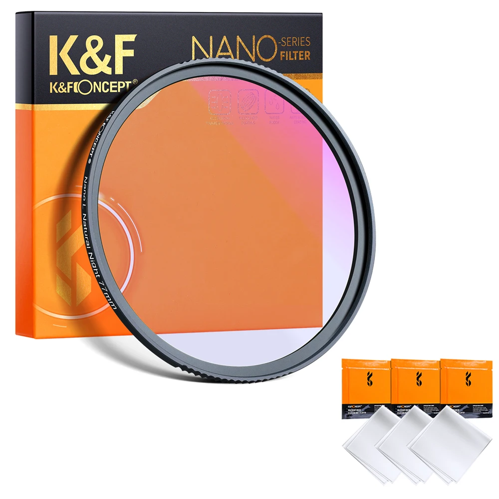 K-F-Concept-52mm-82mm-Clear-Natural-Night-Filter-Light-Pollution ...