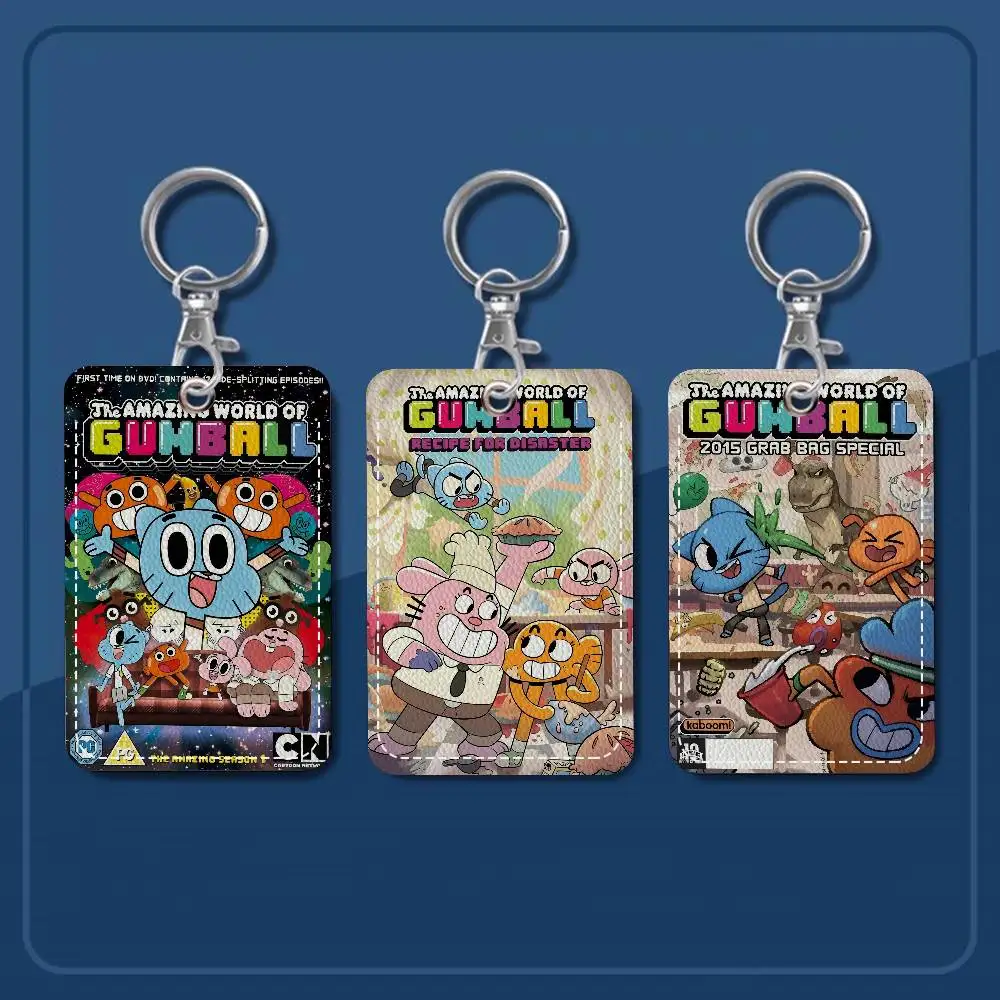 The Amazing Funny W-world Of Gumball Bank Card,Subway, Bus Card Holder ...