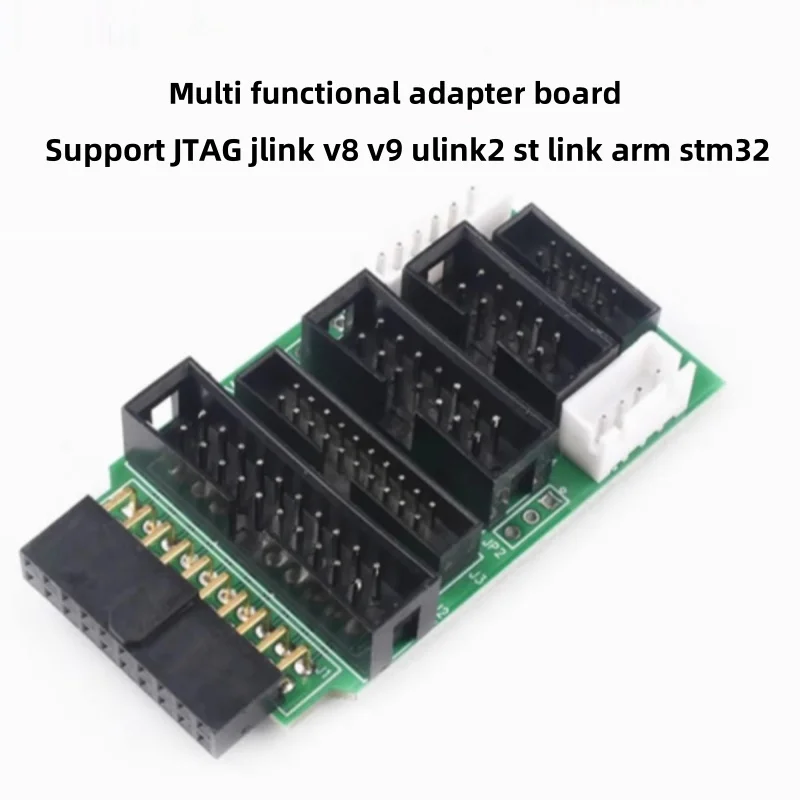 Multi functional adapter board supports JTAG jlink v8 v9 ulink2 st link ...