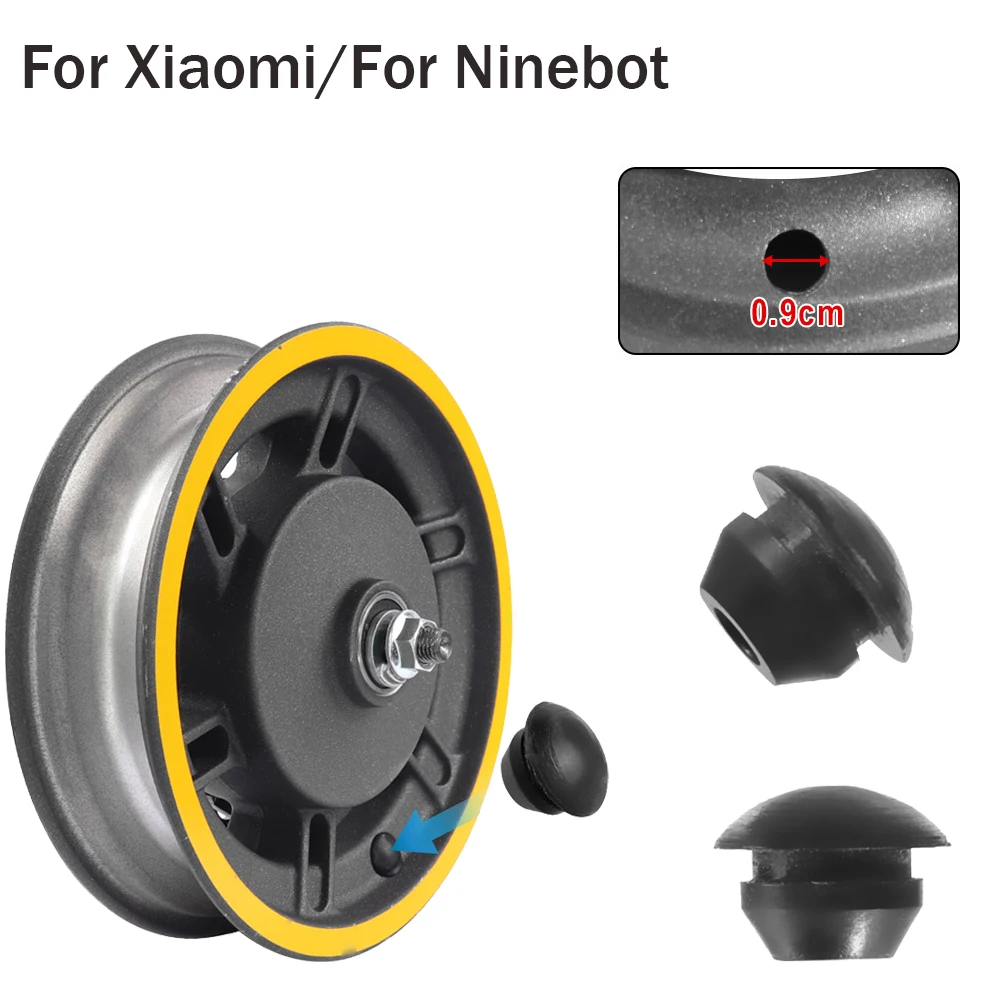 For Xiaomi M365 PRO 1S PRO2 MI3 Silicone Rubber Snap-on Hole Plug ...