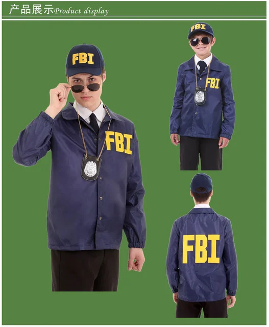 Fbi Agent Costume Men