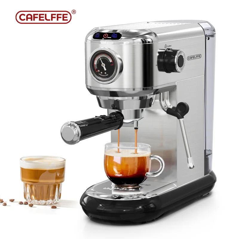 CAFELFFE-Espresso-Coffee-Machine-Home-Semi-automatic-Foaming-Pump ...