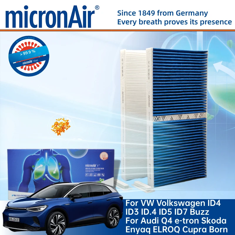 MicronAir Cabin Air Filter For VW Volkswagen ID4 ID3 ID.4 ID5 ID7 For ...