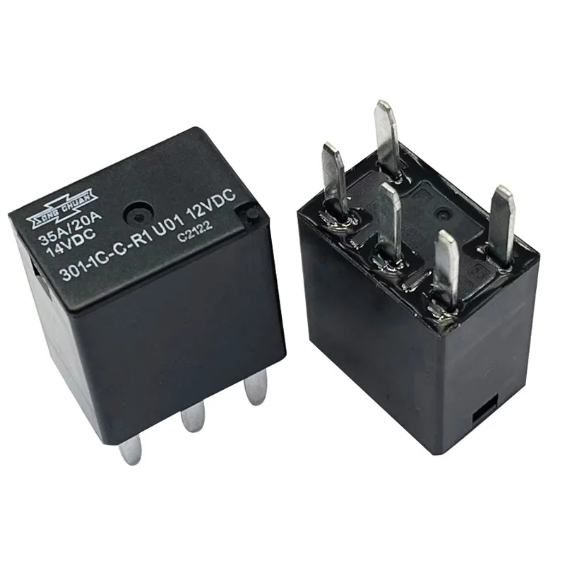 12V-DC-301-1C-C-R1-U01-Automotive-Relay-35A-20A-5Feet-Coil-Bistable ...