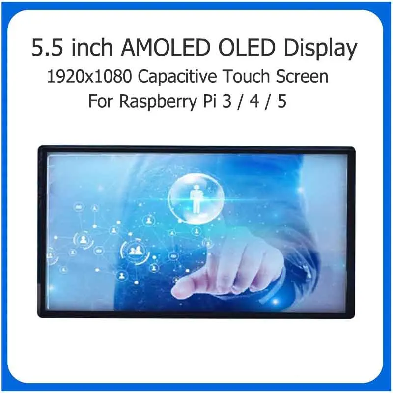 New 5.5 inch 1920*1080 AMOLED OLED Display Monitor 1080P PocketLCD ...